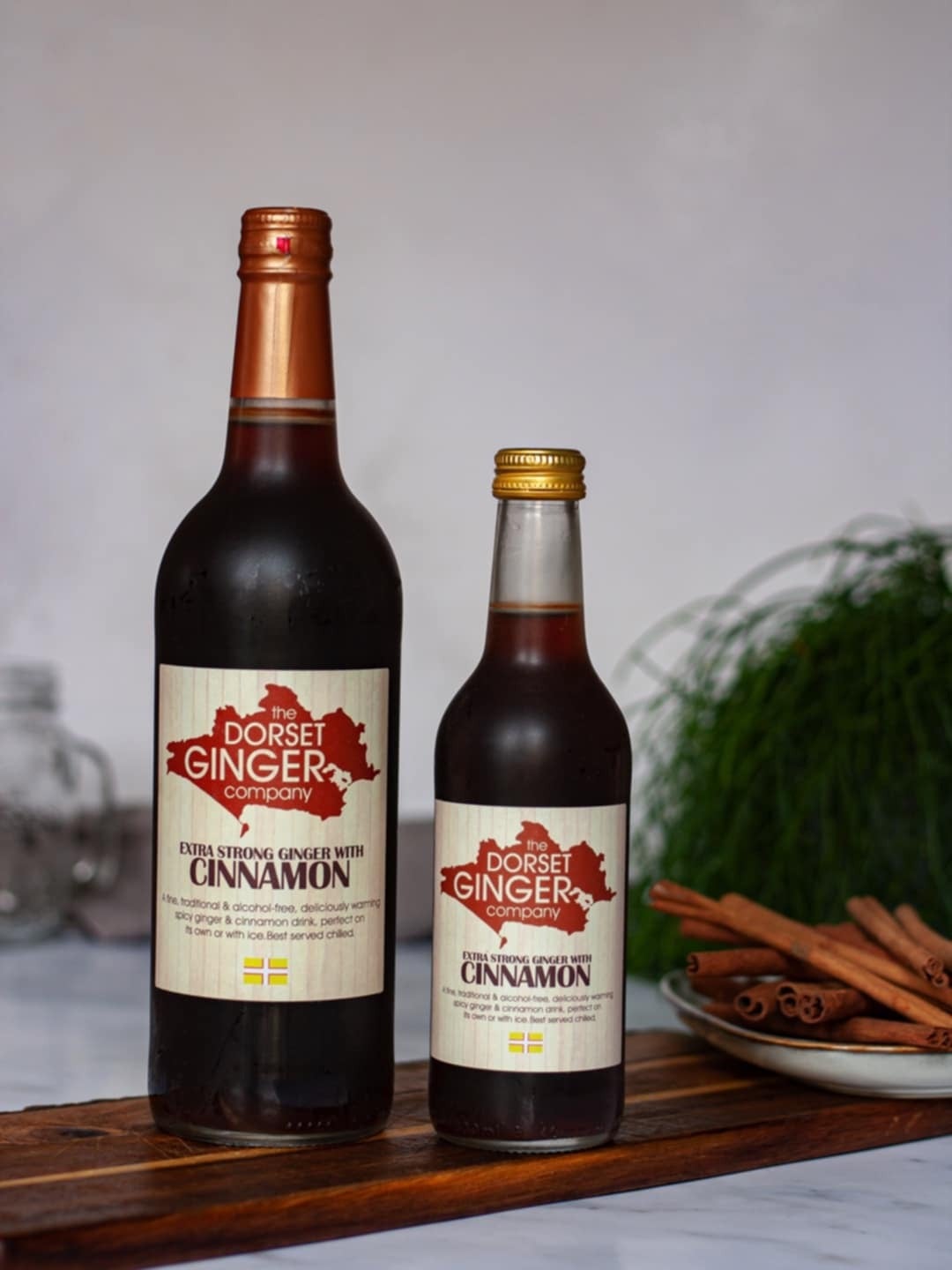 Dorset Ginger Extra Strong Ginger with Cinnamon 75cl | A Little Deli